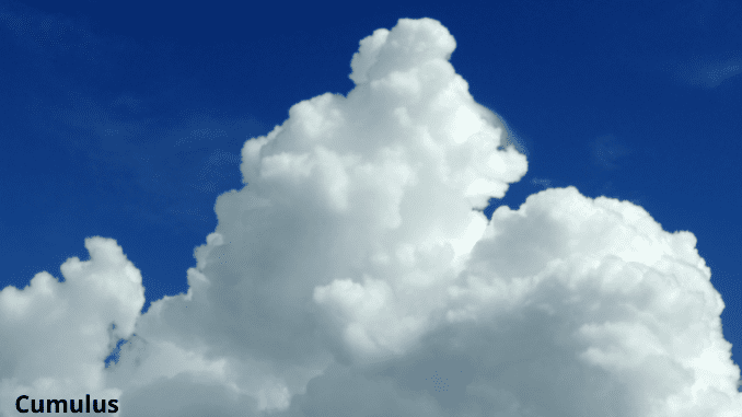 Cumulus cloud: Definition and description -ScienceQuery