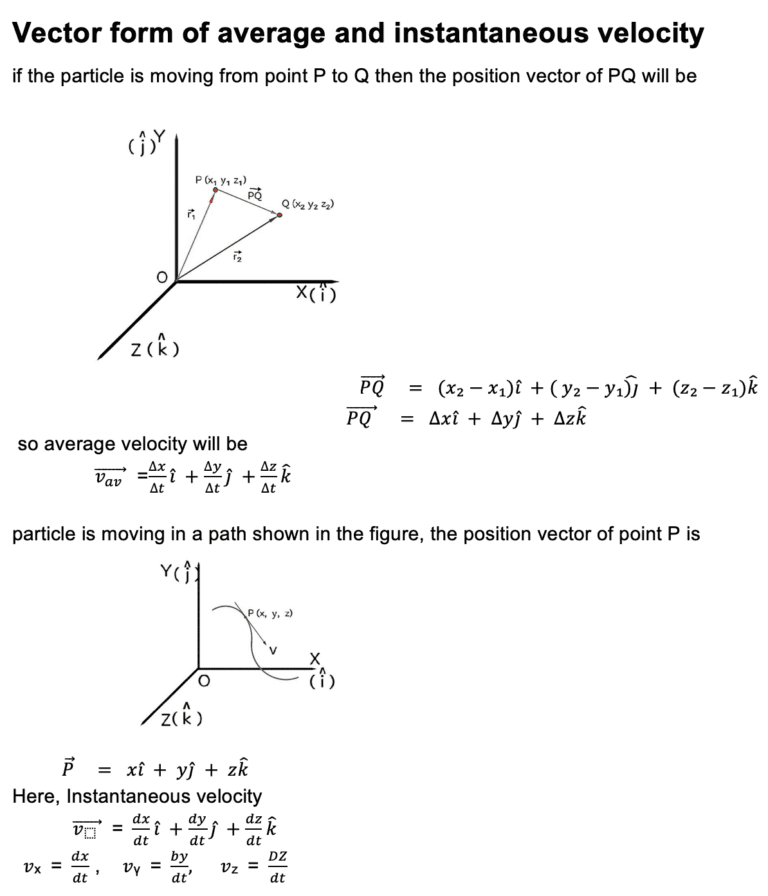 Instantaneous Velocity Definition And Examples Sciencequery