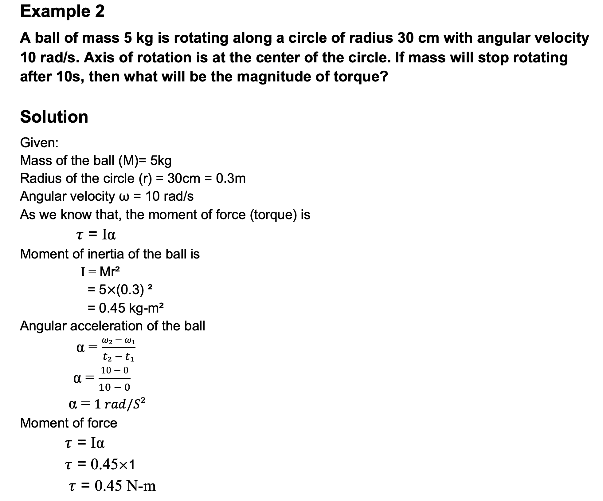 Moment of force: Definition and discussion - ScienceQuery