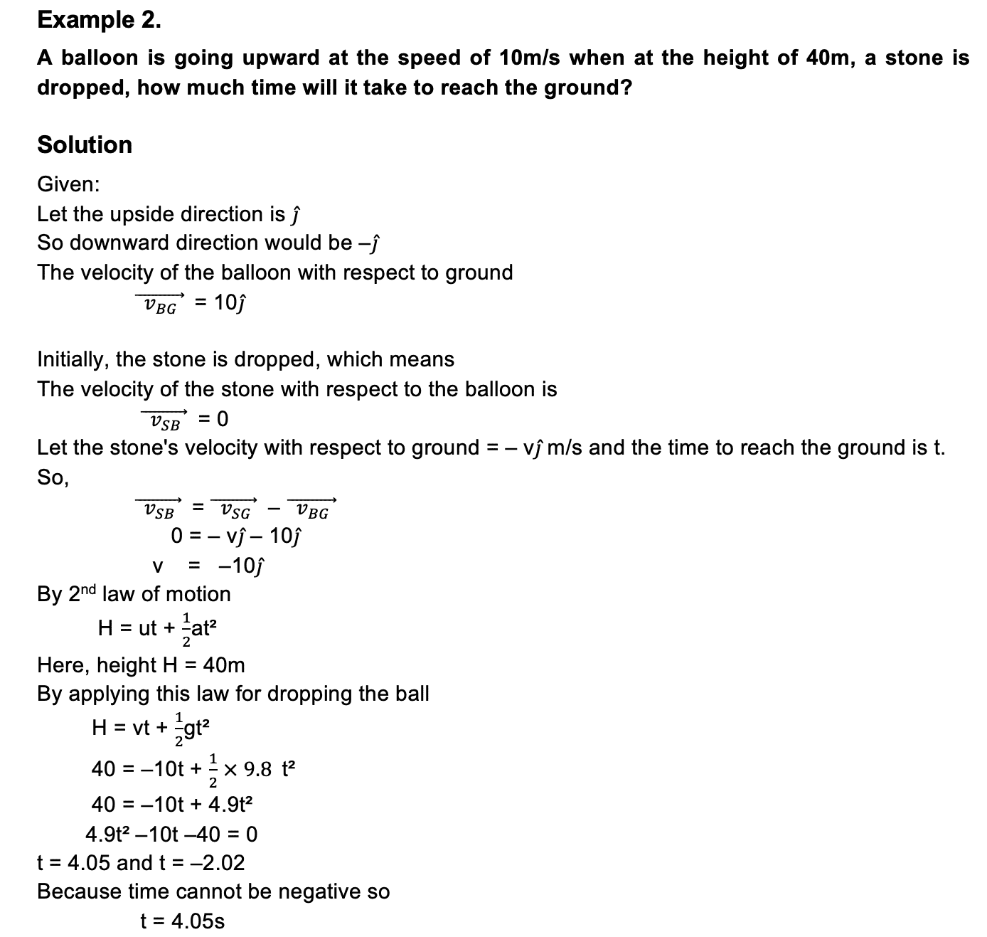 What is relative velocity? - ScienceQuery